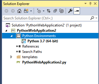 Creating A Python Web App From Scratch Using Python Flask In Visual Studio 2017